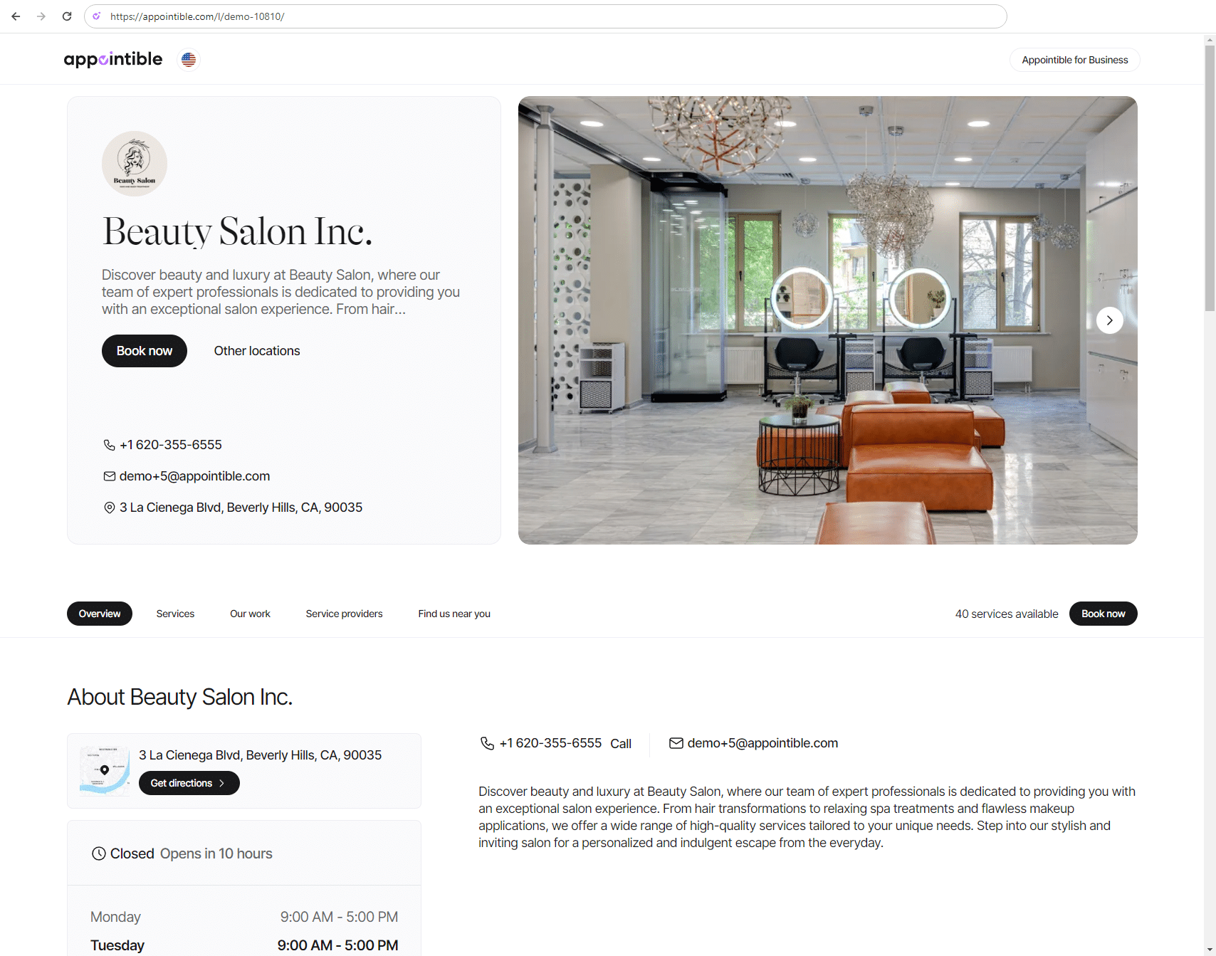 Appointment Scheduling · Online Bookings · Customer Engagement